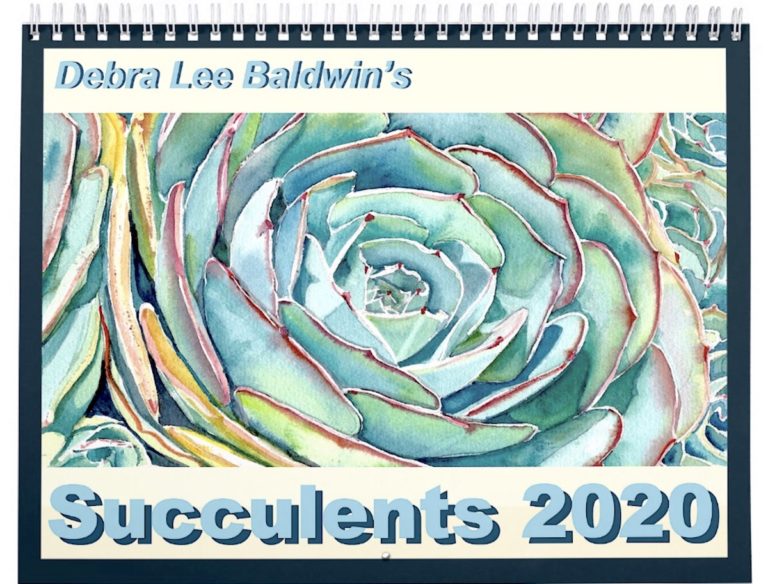 My Succulents 2020 Calendar - Debra Lee Baldwin
